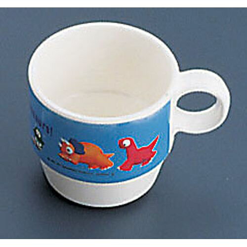 台和 メラミンお子様食器「ダイナソワーズ」 マグカップ RMG05 JANコード 4904778258785●直径×取手含む幅×高さ(mm):φ73×97×69●容量(cc):200●材質：メラミン樹脂■メラミン お子様食器「ダイナソワーズ...