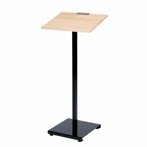 友屋 新・記名台 白木タイプ ZKM1401 JANコード 4904625759038●タイプ:白木タイプ●幅×奥行×高さ(mm):330×350×1000●材質：本体：スチール焼付塗装　天板：木集成材■記入台サイズ:440×335■クリッ...