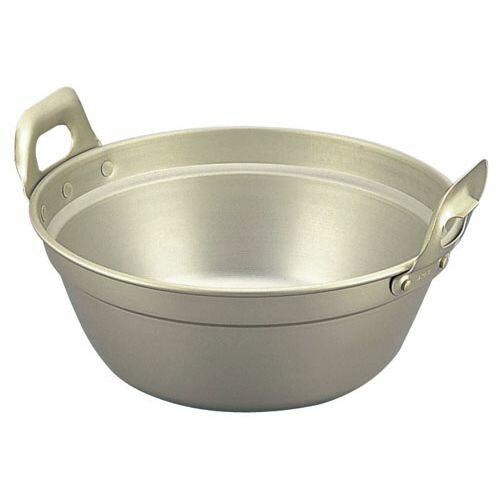 アカオアルミ しゅう酸アルマイト 段付鍋 45cm ADV1045 JANコード 4970197007457●サイズ表示(内径cm):45●外径×深さ(mm):468×185●容量(L):22.0●重量(kg):1.04●板厚(mm):1....