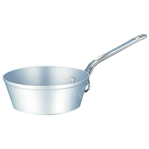 ホクア アルミ マイスターテーパーパン 30cm ATC2330 JANコード 4977449625629●サイズ表示(cm):30●口径×底径×深さ(mm):300×243×101●容量(L):5.7●重量(kg):1.3●板厚(mm):...