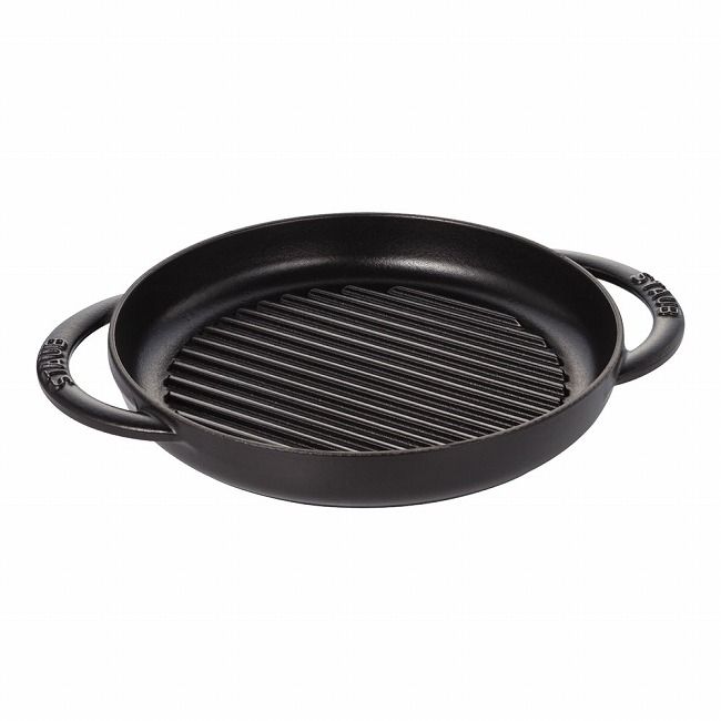ストウブ ピュアグリル 30cm 40511-521 ブラック [AGL8108]JANコード：3272340021718■サイズ(cm)：30■メーカー品番：40511-521■カラー：ブラック■直径×高さ(mm)：390×40■質量(m...