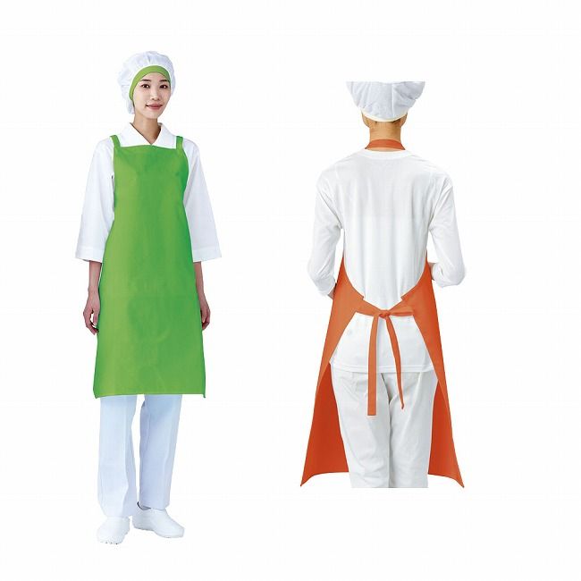 ワコウ インナードライエプロン 首掛け E1610-2 グリーン [SEPD403]JANコード：4991097161209インナードライエプロン・ドライシステムに適応した、床面に水を落とさない給水・速乾素材。・裏面にすれば防水効果のある耐...