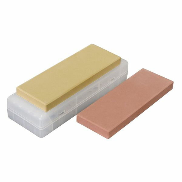 ■特徴●2種類の砥石とケーススタンドのセットで初めて砥石を購入する方に最適!!185×65×H15(砥石のみ)●研ぎ台兼収納ケース付(滑り止め付)●欠けた刃の修正やサビ落とし、切れ味を戻すなど日頃の お手入れに適しています。■商品情報●品番...