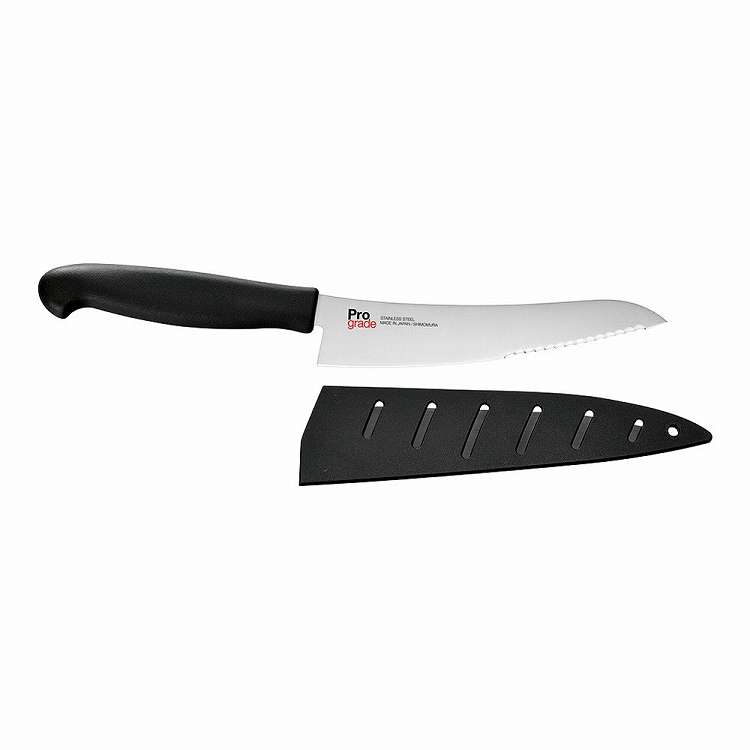 ●刃渡り(mm):140●耐熱温度(℃):100●波刃とストレート刃で多用途に使えるナイフです。●収納、持ち運びに便利なサヤ付●本体サイズ(mm):35×15×248●食洗機対応●原産国:日本【代引きについて】こちらの商品は、代引きでの出荷...