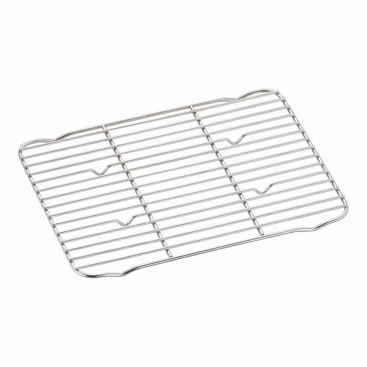 ●強度重視ストロングタイプ●強度アップ……外枠φ4mm(2〜12枚取):、φ3.5mm(15〜21枚取):の線材を採用。さらにアミ目にもφ2.5mmを使用しました。●変形解消……外枠に足をつける事で、アミ全体の下がりを防止します。※バットア...