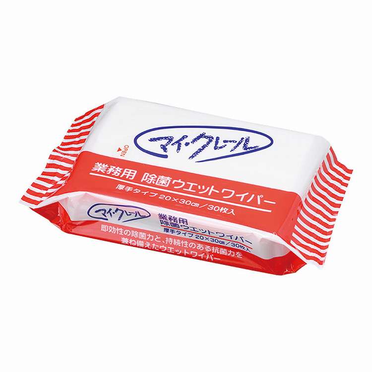 ●縦×横×高さ(mm):230×105×50(パッケージサイズ)●即効性の細菌の繁殖を防ぐ力と持続性のある細菌の繁殖を防ぐ力を兼ね備えたウェットワイパーです。●食品添加物用のアルコールと孟宗竹抽出液をミックスしていますので安全かつ強力です。...