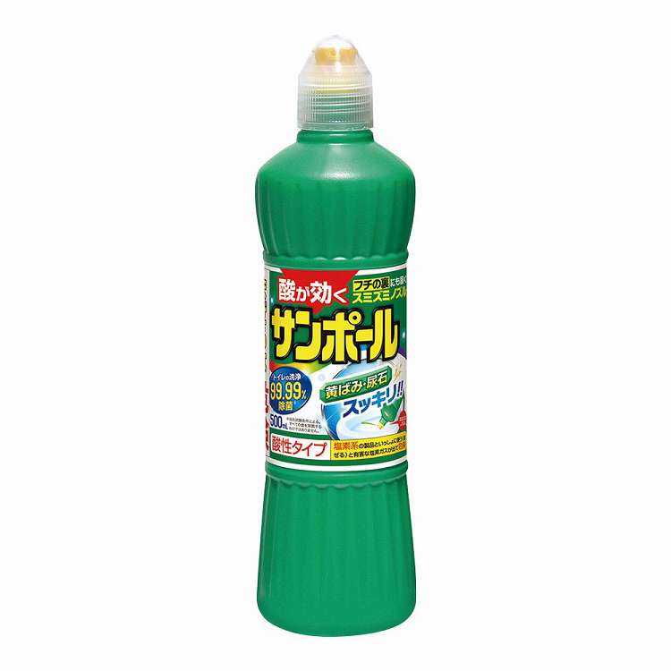 ●便器およびタイル用(金属製品・人造大理石には使用できません。)●便器のふちの裏まで液がかけやすい横向きノズル●かけた場所もよくわかり、たれ落ちにくいグリーンの液です。●※塩素系の製品とまぜると危険です【代引きについて】こちらの商品は、代引...
