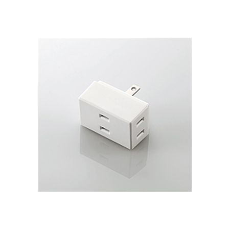 ELECOM エレコム トリプルタップ T-TR01-2300WH【商品説明】耐熱性に優れたユリア樹脂を使用。1つのコンセントから3口に電源を分配することができるトリプルタップ。■1つのコンセントから3口に電源を分配することができるトリプル...