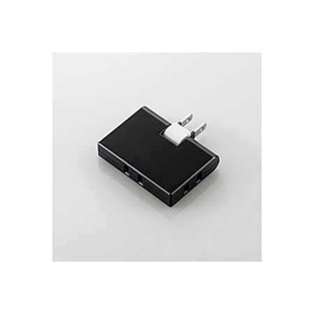ELECOM エレコム トリプルタップ(コーナータイプ) T-TR03-2300BK【商品説明】耐熱性に優れたユリア樹脂を使用。1つのコンセントから3口に電源を分配することができるトリプルタップ。■1つのコンセントから3口に電源を分配するこ...