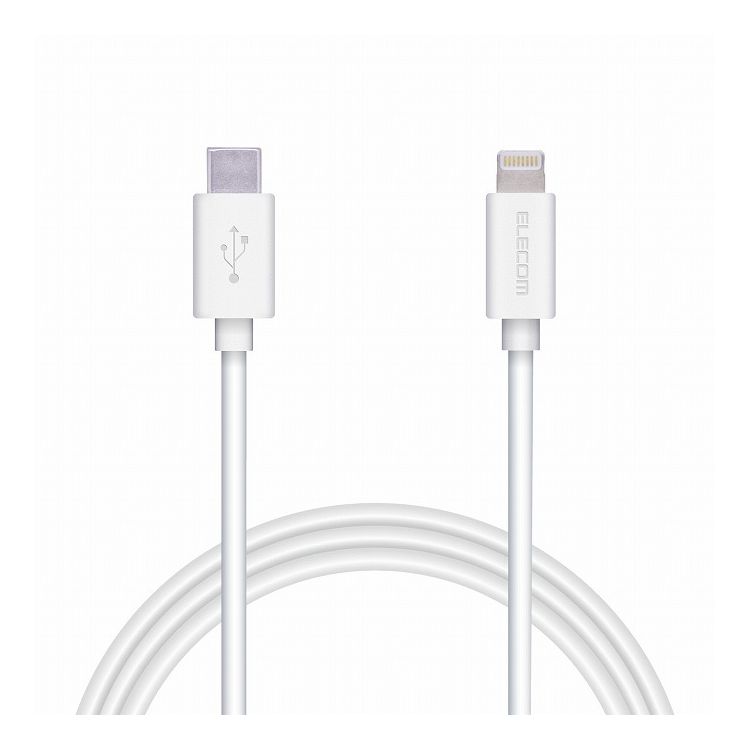 【商品特長】iPhoneの高速充電に対応。Lightningコネクターを搭載したiPhoneなどとUSB-C(TM)ポートを搭載したパソコンや充電器を接続し、充電・データ転送ができるUSB-C(TM)toLightningケーブル。■Lig...