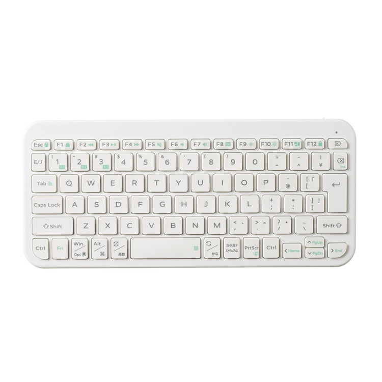 持ち運びに便利な薄型・軽量設計!Windows、macOS、ChromeOS、iOS/iPadOS、Androidを自動で識別し、各OSに最適な入力モードに切り替えが可能!マルチペアリング機能により、1つのキーボードで最大3台までのデバイス...