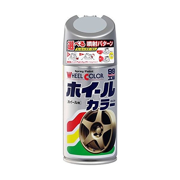 ソフト99 車用 ホイールカラー 300 W36 07536 ゴールドJANコード：4975759075363【内容量】 320ml◆塗りやすく、はがれにくい。◆面倒な下地処理不要、ホイール・メッキ部分に直接塗れるアクリルラッカーペイント。...