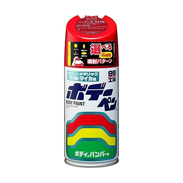 ソフト99 車用 ペイント・塗料 ボデーペン T-091 08091JANコード：4975759080916内容量300ml純正No:トヨタ/レクサス・3R3◆焼付塗装に迫る性能を持つ、ストレートアクリル樹脂塗料。◆バレー式ボタン採用で、ラ...