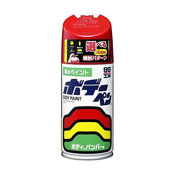 ソフト99 車用 ペイント・塗料 ボデーペンM-533 08533JANコード：4975759085331【内容量】 300ml◆焼付塗装に迫る性能を持つ、ストレートアクリル樹脂塗料。◆バレー式ボタン採用で、ラクにキレイにスプレーできます。...