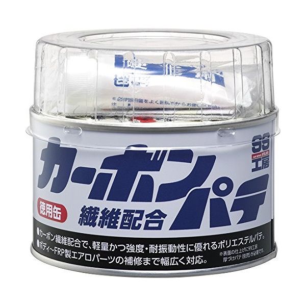 ソフト99 車用 補修用品 99工房 カーボン繊維配合パテ320g 09231JANコード：4975759092315容量:320g【送料について】北海道、沖縄、離島は送料を頂きます。
