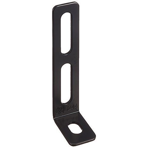 エーモン工業 取付金具(黒) G244JANコード：4905034002449厚さ：3mm。サイズ：25x110x40mm。穴径：10mm。材質：スチール、表面カチオン電着塗装。色：黒。●あなたのアイデアで色々とご使用くださ。【送料について...