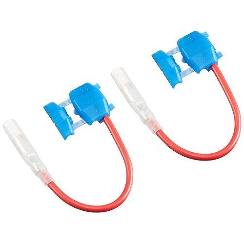 エーモン工業 電源取り出しコネクター E419JANコード：4905034004191適合コード：AV（s）1.25?2.00sq。使用可能電流：DC12V200W以下、DC24V400W以下。入数：2個。■電源側のコードの被膜を取らずに接...