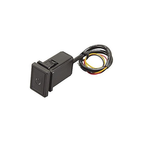 エーモン工業 プッシュスイッチ ON-OFF DC12V・500mA (トヨタ車用・照光) 3216JANコード：4905034032163◆ON-OFFでマークの明るさが変わる◆トヨタ車用【仕様】使用可能電力：DC12V車 500mA以下...
