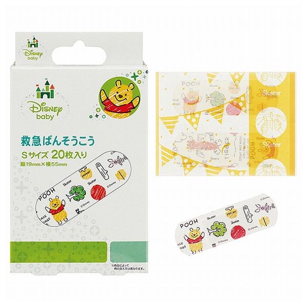 【商品詳細】好きなキャラクターが一緒ならキズも早く治りそう♪ポップでかわいいキャラクター絆創膏。【商品仕様】サイズ：約縦19×横55mm20枚入り※ご使用の際はパッケージの説明書きをよくお読みください。※掲載画像はあくまでイメージです。実際...