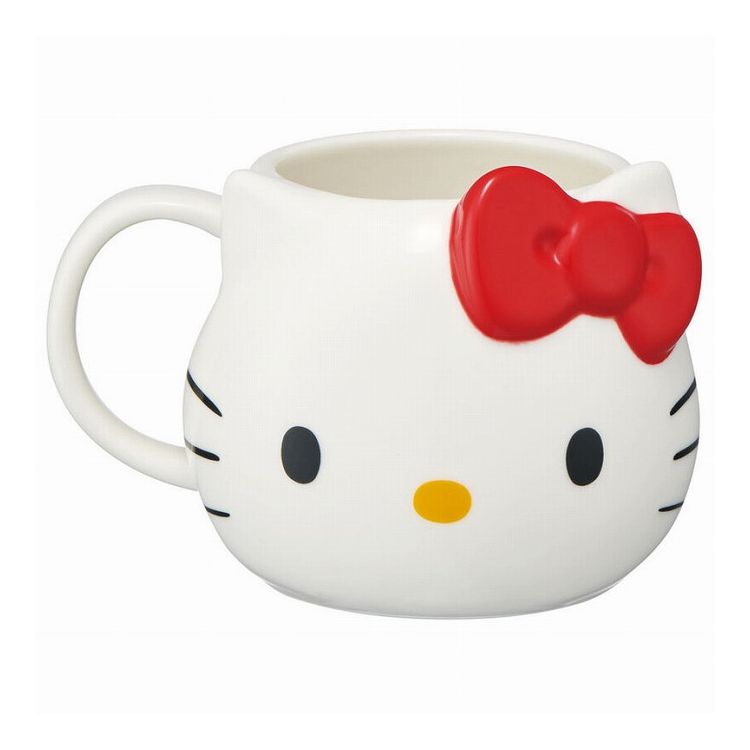【商品詳細】キャラクターの大きい顔がポイント！陶器製のマグカップ！コーヒーやスープなどでホッと一息したい時にピッタリ！電子レンジ・食洗機対応。【商品サイズ(約)】サイズ：D99×W129×H90mm容量：390ml【材質】陶磁器※陶器は割れ...
