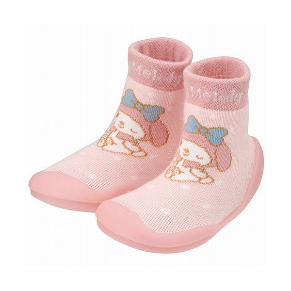 【商品詳細】室内履きやファーストシューズに！よちよち歩きの赤ちゃんの足にぴったりのベビーシューズ！ソールは滑りにくいTPE素材。取り外し可能のインソール付き。【対象年齢】15〜18ヶ月※対象年齢は目安です。お子様によってはサイズが合わない場...