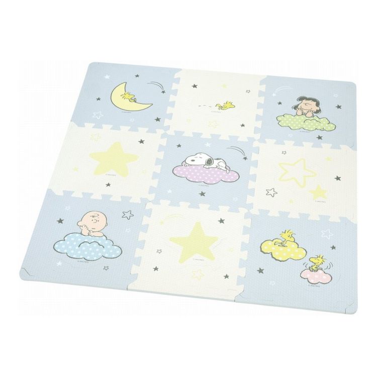 【商品詳細】あそべるジョイントパズルマット！マット9枚／サイドパーツ8枚／コーナーパーツ4枚汚れても拭くだけでお手入れ簡単！床面の汚れやキズ防止に。転んだ際の衝撃を軽減します。取り外し可能！スペースに合わせて組み合わせ自由！真ん中部分は外し...