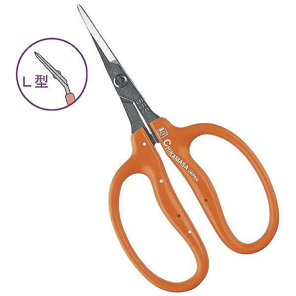 【商品詳細】刃とハンドルに目盛付きのステンレス製（曲刃仕様）【送料について】北海道、沖縄、離島は送料を頂きます。