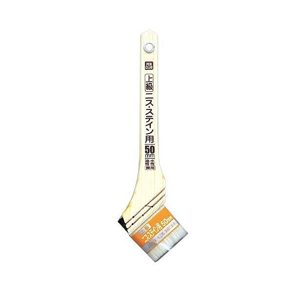 【商品詳細】PC上級ニス・ステイン用　一般的な塗装用として使用していただき、納得できるハケです。 　獣毛と化繊との混毛により、含みが良く、塗りやすく作業性がよいハケです。　【送料について】北海道、沖縄、離島は送料を頂きます。