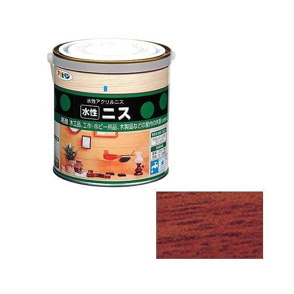 【商品詳細】着色とニス塗りが同時にでき、木目を生かした美しいツヤに仕上がります。 　水性塗料なので塗りやすく、用具の後始末も水でできます。　木工品、工作・ホビー用品、木製品などの屋内の木部。(床を除く)　【送料について】北海道、沖縄、離島は...