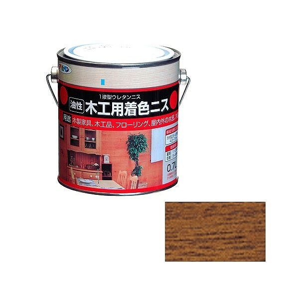 【商品詳細】着色と美しいツヤだしが同時にでき、木目を生かした美しいツヤに仕上がります。(ツヤ消しクリヤを除く) 　摩擦、衝撃に強く、耐久性に優れているので、木製家具、木工品、廊下、建物木部のニス仕上げに最適です。 　木製家具、木工品、フロー...