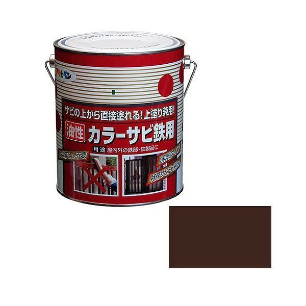 【商品詳細】サビの上から直接塗れる上塗り兼用サビ止め　特殊防錆剤の配合により、サビを落とさずにサビの上から直接塗れます。 　サビ止めと上塗りが同時にできる、速乾性の一回塗り塗料なので、塗装時間を大幅に短縮します。　【送料について】北海道、沖...