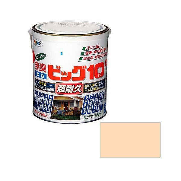 【商品詳細】特殊フッ素樹脂、反応硬化型シリコン変性アクリル樹脂、紫外線防止材(HALS)の相乗効果により、汚れにくく、耐久性に優れた高性能塗料　サビドメ剤・防カビ剤を配合していますので、長期間サビやカビの発生を防ぎます。　いやな臭いのしない...