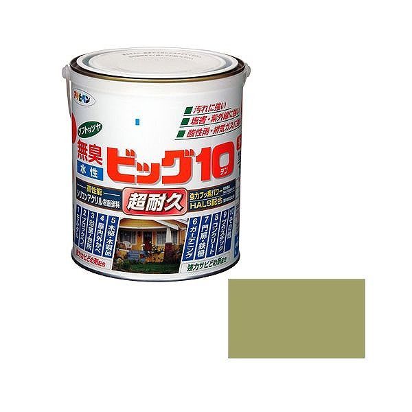 【商品詳細】特殊フッ素樹脂、反応硬化型シリコン変性アクリル樹脂、紫外線防止材(HALS)の相乗効果により、汚れにくく、耐久性に優れた高性能塗料　サビドメ剤・防カビ剤を配合していますので、長期間サビやカビの発生を防ぎます。　いやな臭いのしない...