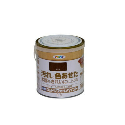 【商品説明】●水性で塗りやすく、低臭タイプの木部保護塗料。●1回塗りで隠ぺい性が高いので、汚れて色あせた木部もきれいに仕上がり、リフォーム塗り替えに最適。●紫外線吸収剤、防かび剤、はっ水剤、防藻剤、防腐剤配合で木部を劣化から守ります。【用途...