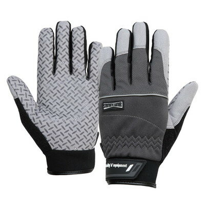 【商品説明】●柔らかく、滑りに！摩擦に！強い。●カラー：グレー●サイズ：LL●材質：掌部　人工皮革(ポリエステル・ポリウレタン)/スベリ止部　シリコン/甲部　ポリエステル※メーカーの都合によりパッケージ、内容等が変更される場合がございます。...