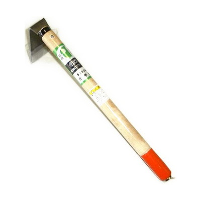 【商品説明】●手軽に使える片手タイプの鍬です。●家庭菜園時の土寄せ、掘り起こし作業時に、草削り作業時にも。●材質：刃部：スチール/柄部：天然木●原産国：中国●重量（g）：215●全長（mm）：350●頭部長さ（mm）：110●頭部先幅（mm...
