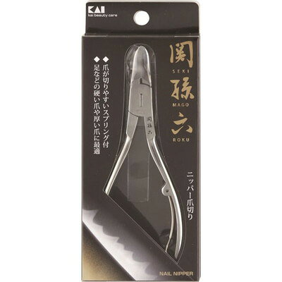 【商品説明】●足のツメを切るのに適しています。●少しずつ切ることがキレイに切るコツです。●サイズ：127X50X13mm●重量：74g●材質：刃・ステンレス刃物鋼/バネ・ステンレスバネ鋼/樹脂部・ポリアセタール●中国※メーカーの都合によりパ...