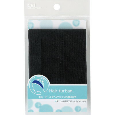 【商品説明】●ポニーテールやヘアバンドにも使えるヘアターバン。●ソフトな感触でしっかりガードします。●パッケージサイズ：145×85×13mm●重量：18g※メーカーの都合によりパッケージ、内容等が変更される場合がございます。当店はメーカー...