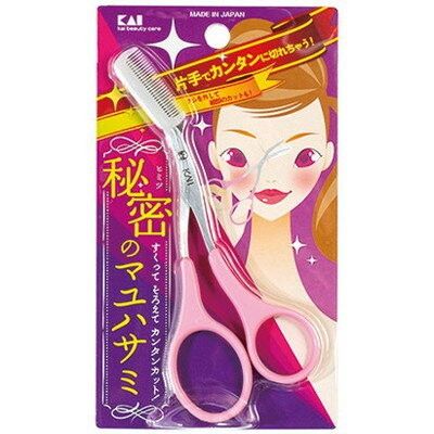 【商品説明】●マユコームとマユハサミが一体。●片手でらくらくにマユ毛カット。●右手用。●ピンク。●パッケージサイズ：145×84×20mm●重量：19g※メーカーの都合によりパッケージ、内容等が変更される場合がございます。当店はメーカーコー...