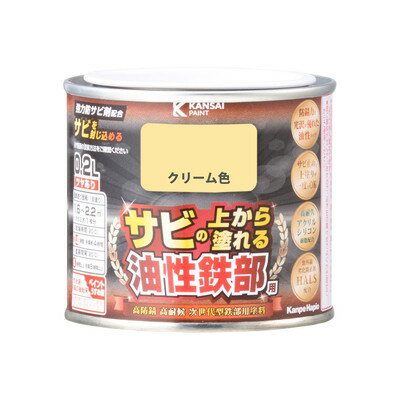 【商品説明】●高耐久アクリルシリコン樹脂と強力防サビ剤の効果により、最高クラスの高い防サビ性と高い耐久性を実現したサビの上から直接塗れる高性能鉄部用塗料です。●強力防サビ剤が防サビ効果を発揮し、サビ止めと上塗りが同時に出来ます。●たれにくく...