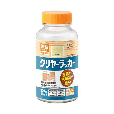 【商品説明】●高耐久ウレタン樹脂配合だから磨耗や衝撃に強く、耐久性に優れ、日光や雨から長期間木部を守ります。●磨耗や衝撃に強い油性タイプ木目を生かした透明度の高いつやありとうめいに仕上がります。※「速乾二ス」に比べ、透明度の高い仕上がりにな...