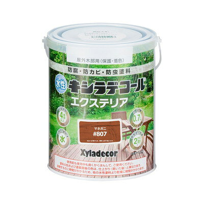 【商品説明】●木材保護塗料のトップブランド「キシラデコール」の水性タイプ●木材の内部に浸透し、内部から防腐・防カビ・防虫効果を発揮します。●水性だから臭いが少なく作業性抜群。用具の後始末も水でできるから取り扱いが簡単です。●油性キシラデコー...