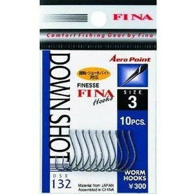 【商品説明】●ダウンショットリグ専用の軽量ファインワイヤーフック●エアロポイントの採用でショートバイトでも確実にフッキングに持ち込めます●スレきったタフレイク向きダウンショットのみならずスプリットショットノーシンカーにも最適です。●鈎：2●...