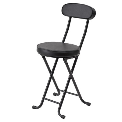 【商品説明】●脚先PP樹脂キャップ。●折りたたみできます。●商品サイズ(完成サイズ):W350×D450×H760mm●商品重量:2.3kg●材質/素材:ウレタンフォーム・合成皮革・スチール●カラー:ABK●原産国:中国●中国●ABK※メー...