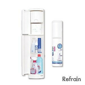 【商品説明】●扉付き、必要最低限のシンプル収納。【商品詳細】●超スリムタイプのトイレ収納ケースです。●必要最低限のものをコンパクトに収納したい方に。●プラスチック素材で、木製品に比べ厚みが薄い分、コンパクトなのにたくさん収納することができ、...