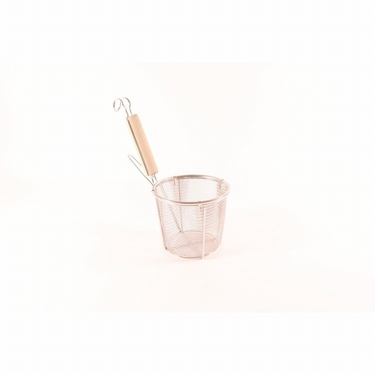 【商品説明】●｢丸木柄で持ちやすく、平底で安定感抜群のうどんてぼ。【商品詳細】●熱伝導を抑えながら安定して使用できる一品。●丸木柄で持ちやすさも抜群です。●サイズ(約):Φ150×120mm。●材質:網:18-8ステンレス 柄/天然木。【代...