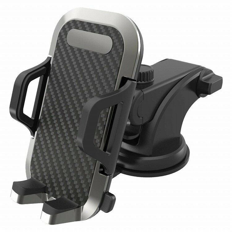 【商品説明】●ベーシックな車載用スマホホルダー。【商品詳細】●52-100mmのスマホに対応。●ゲル吸着アームでしっかり固定。●本体サイズ(約):W65×H125×D160mm。●パッケージサイズ(約):W115×H175×D70mm。【代...