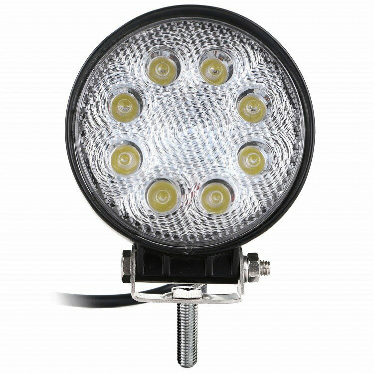【商品説明】●大型車、軽トラなど様々な車種に対応。【商品詳細】●LEDワークライト 丸。●拡散レンズで広角照射。●驚きの明るさ。●本体サイズ(約):W110×H128×D45mm。●パッケージサイズ(約):W125×H150×D65mm。●...