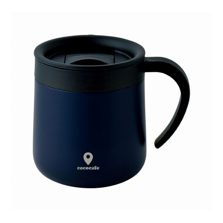 商品説明●飲み口広々。●熱い飲み物も残りがわかります。●縁部分は程よい厚みとカーブ形状で飲みやすい。●倒れにくいどっしり形状。●ドリッパーをのせてもしっかり安定。●備考：保温効力/75度以上(1時間)、保冷効力/7度以下(1時間)●材質：内...