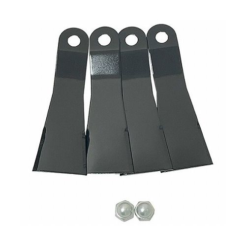 切れ味抜群で長寿命です。■用途自走式2面あぜ草刈機用のフリー替刃。■機能高靭性、耐摩耗性に優れた鋼を採用しています。幅広タイプで遠心力が働き、切れ味抜群です。幅広タイプで、長寿命です。■仕様●刃サイズ：幅52mm×高さ16mm×奥行147m...